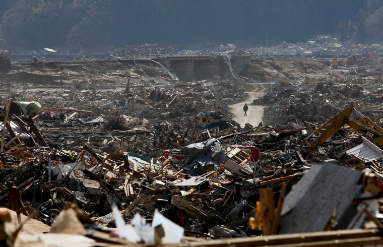 Devastation in Japan after quake: Day 8