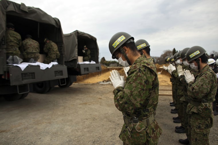 After Japan's earthquake and tsunami - week 5