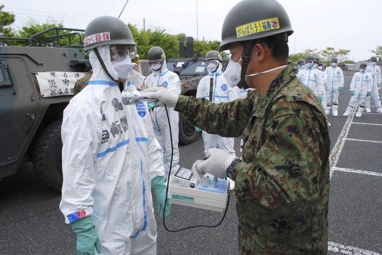 After Japan's earthquake and tsunami - week 8
