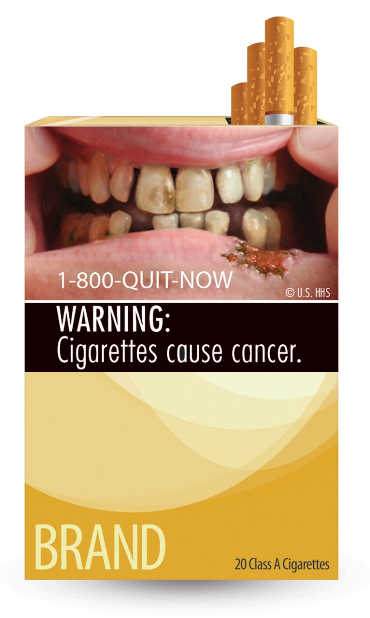 Cigarette labels to get graphic