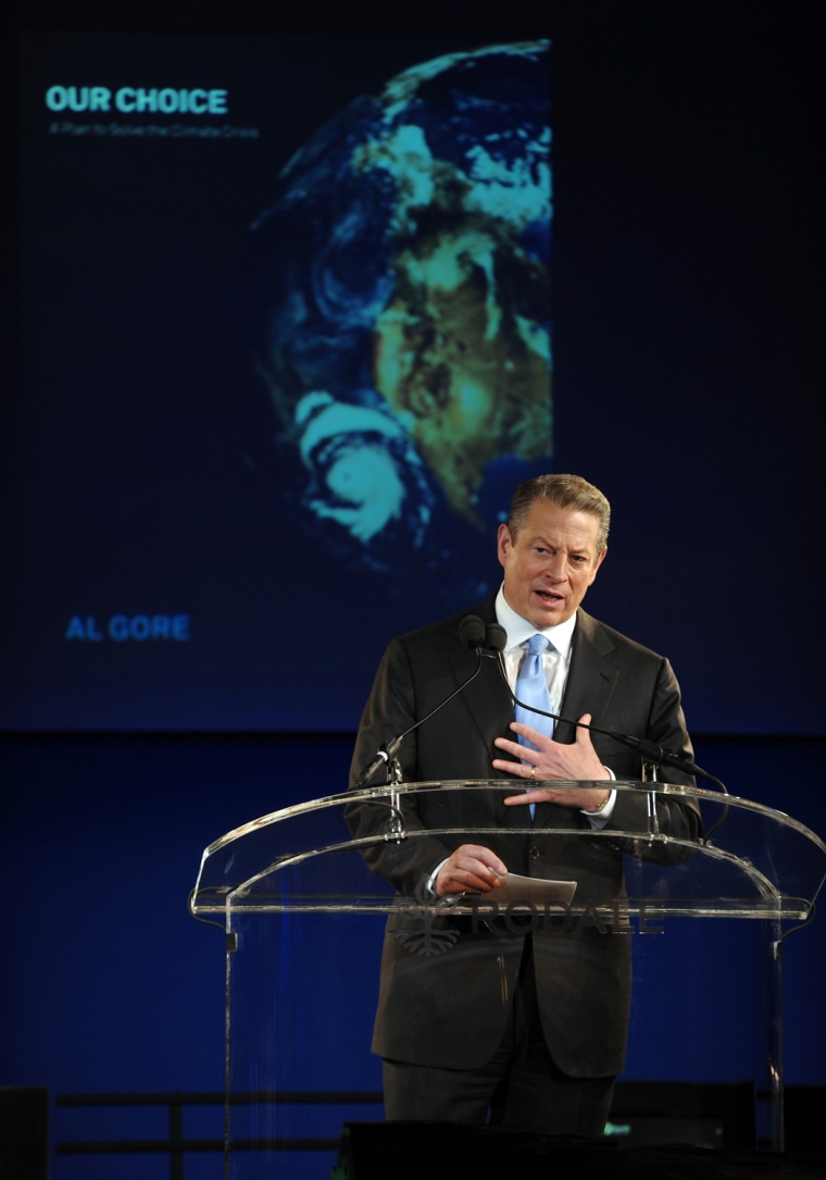 Al Gore, politician and Nobel laureate