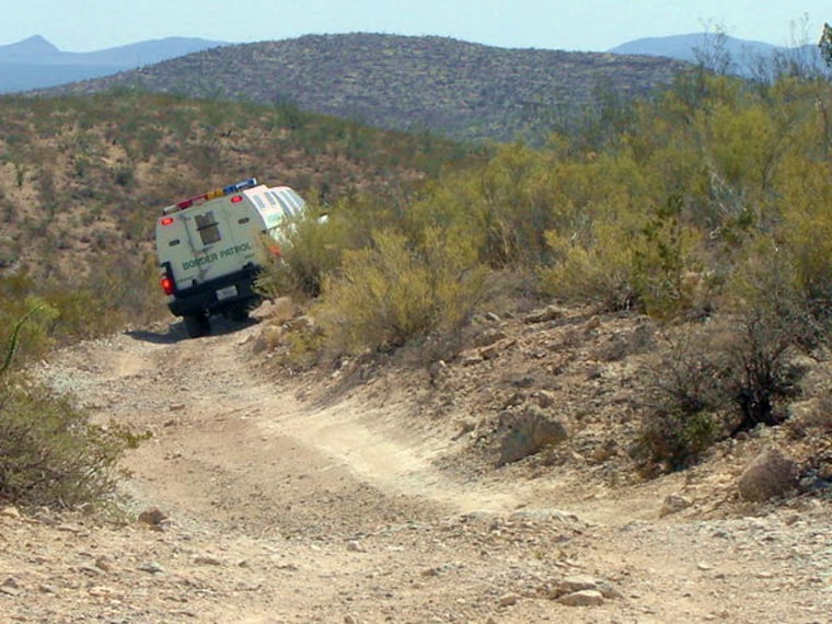 Tracking smugglers along the Mexican border