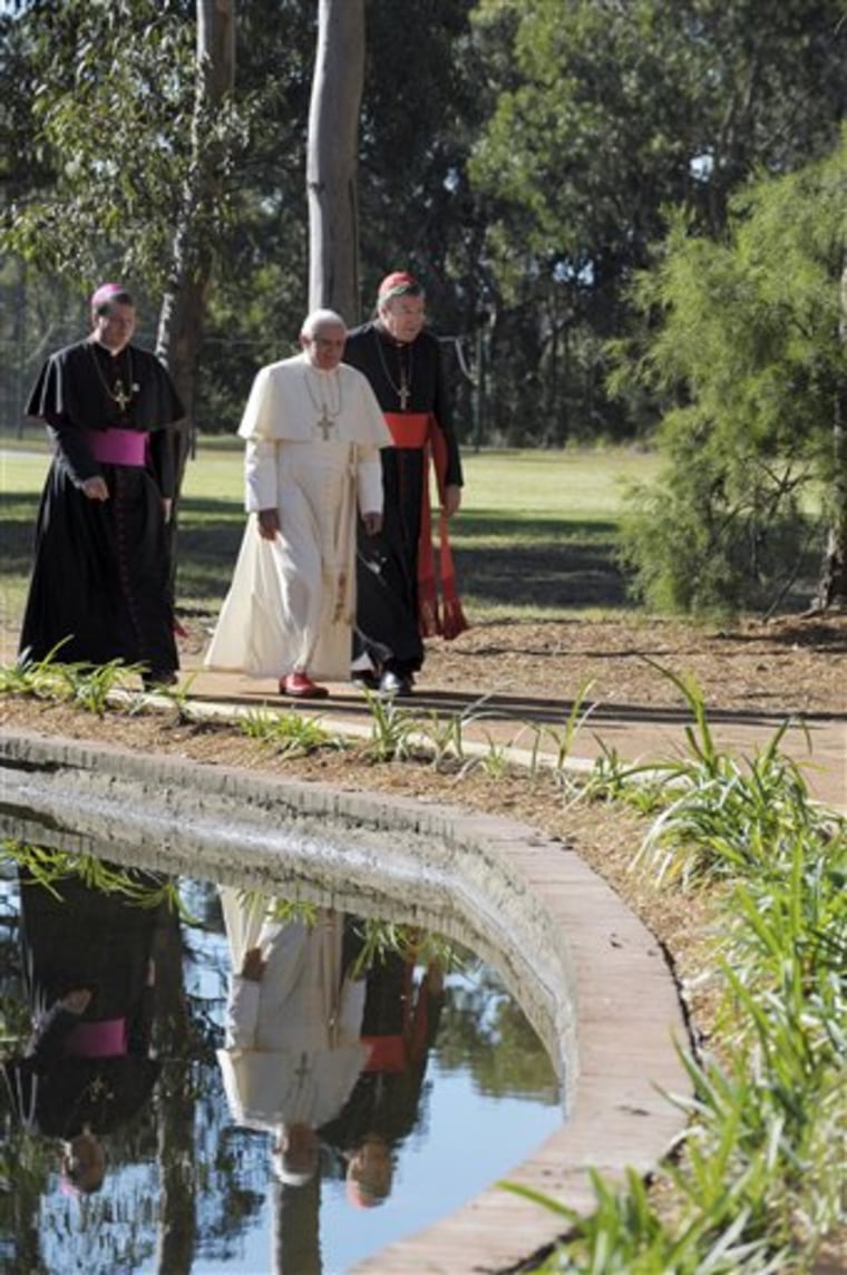 What does the pope do on his day off?