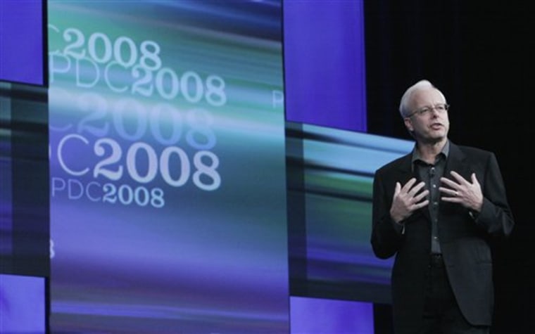 Microsoft unveils ‘cloud computing’ product