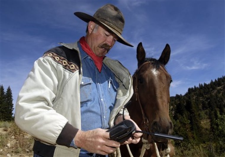 Satellite phones make cowboys wildfire spotters