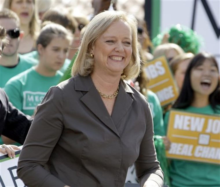 She's everywhere: Whitman blankets Calif. with ads