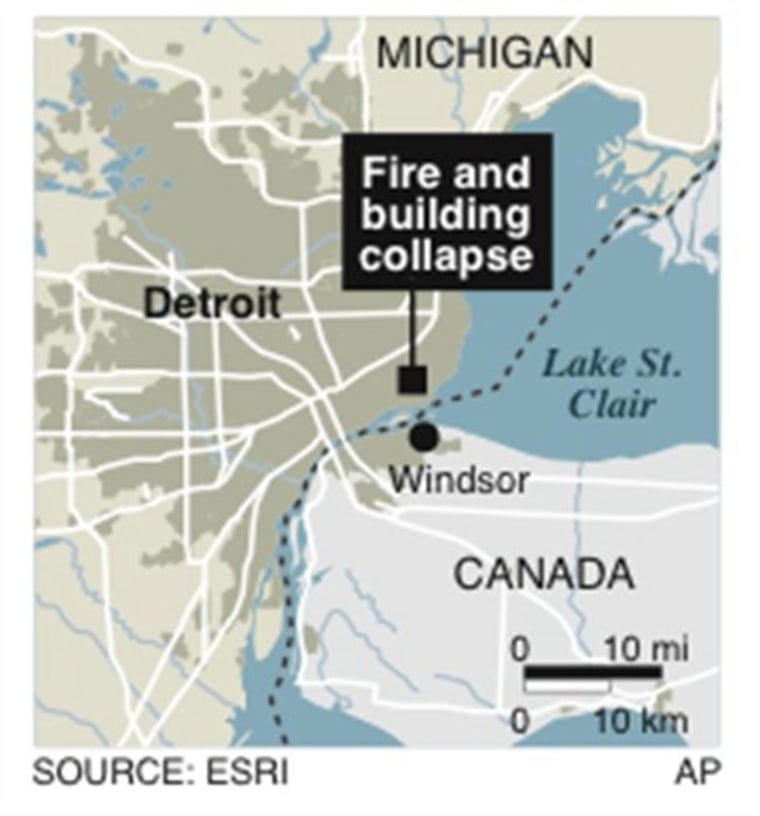 'Suspicious' blaze hurts 6 Detroit firefighters