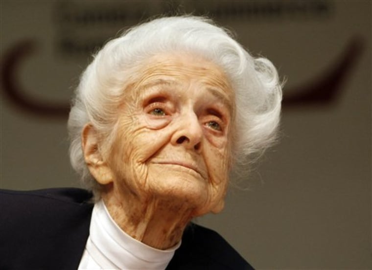 Nobel-winning biologist Rita Levi-Montalcini dies at 103