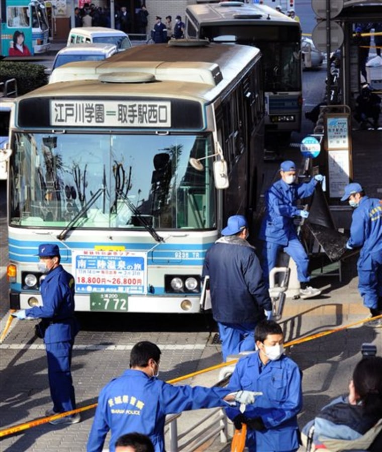 Man attacks commuters on bus in Japan; 13 injured