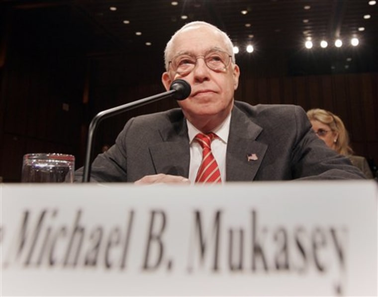 Mukasey vows to be independent advocate