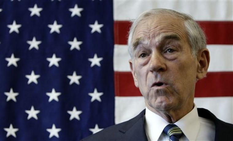 Tea Party godfather Ron Paul declares 2012 bid