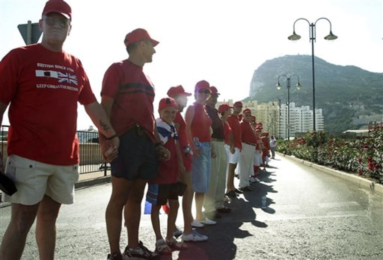 Gibraltar celebrates 300 years as a colony
