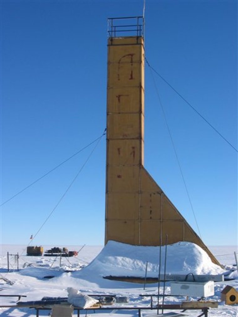 Russian scientists reach lake under Antarctica