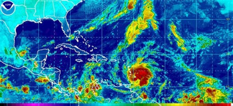 Tomas becomes hurricane, threatens east Caribbean