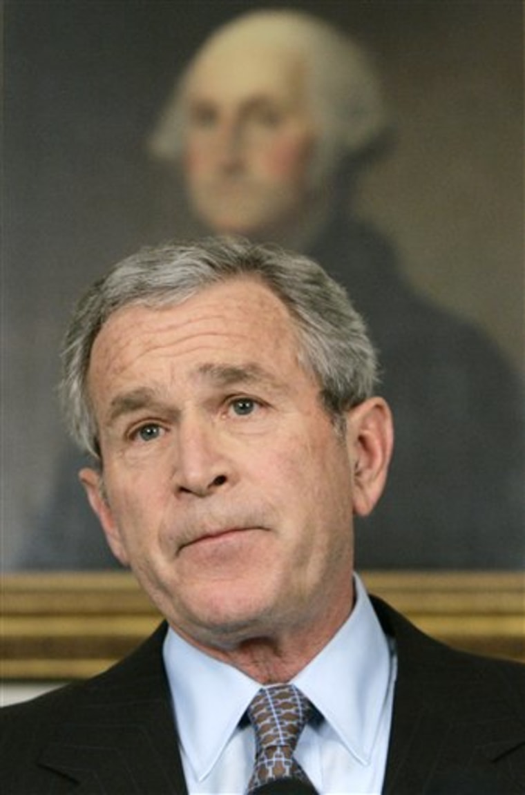 Bush's second term blues