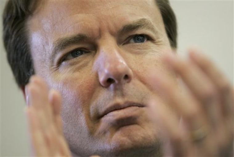 Sorry not so hard for John Edwards