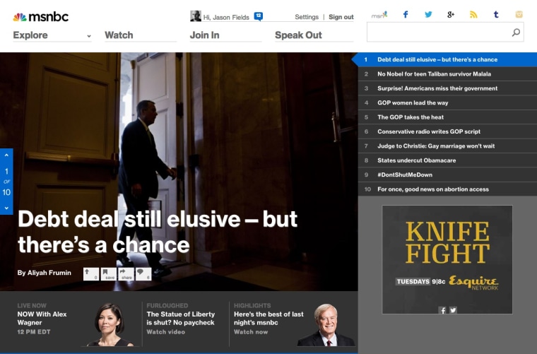 Welcome to the new msnbc.com