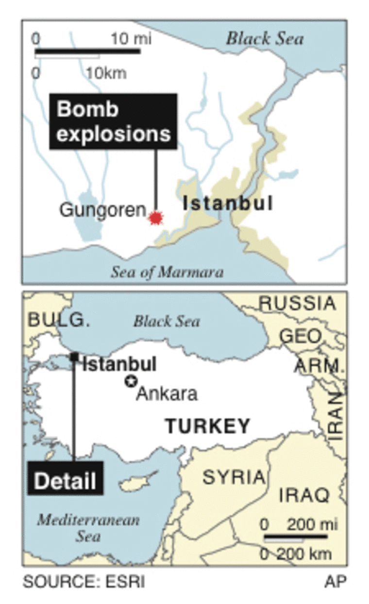 3 reportedly held as Turkey bomb toll rises to 17
