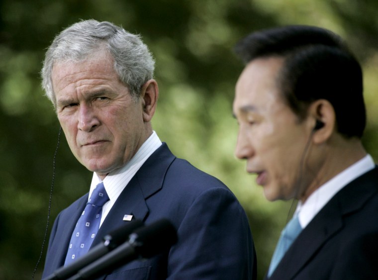 Bush: China must end detentions, ensure rights