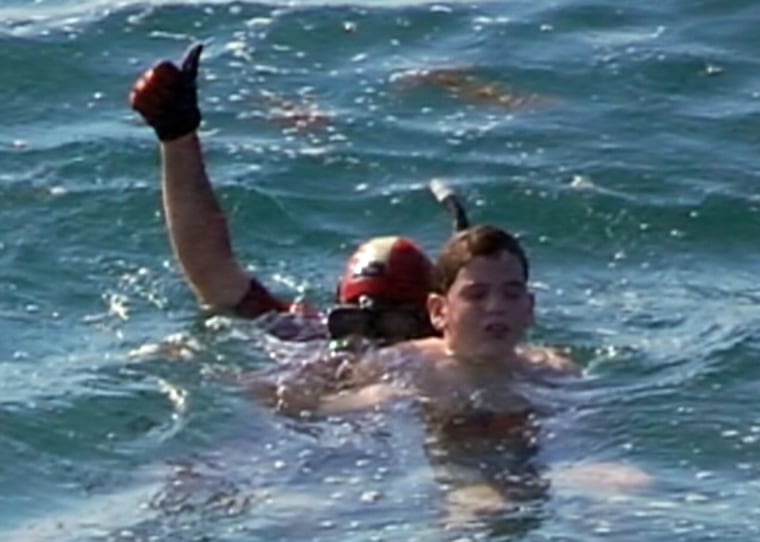 Disney motto helped dad, autistic son survive at sea