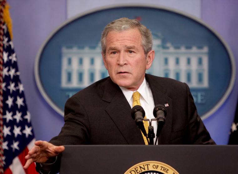 Bush, Congress clash on control of spy secrets