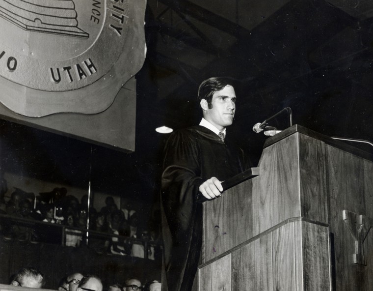 Romney, searching and earnest, set path in '60s