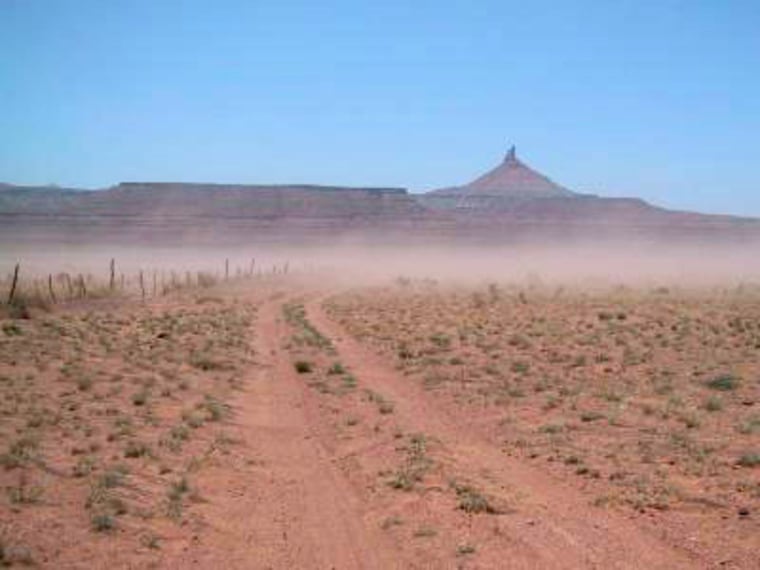 Humans to blame for dusty American West