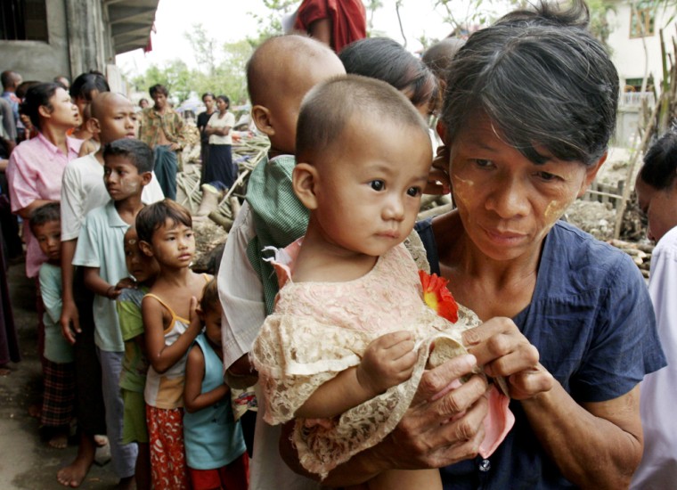 U.N. hopeful on getting aid to Myanmar victims