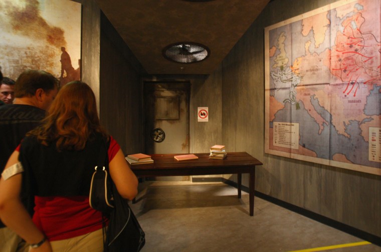 Man who beheaded wax Hitler to escape fine