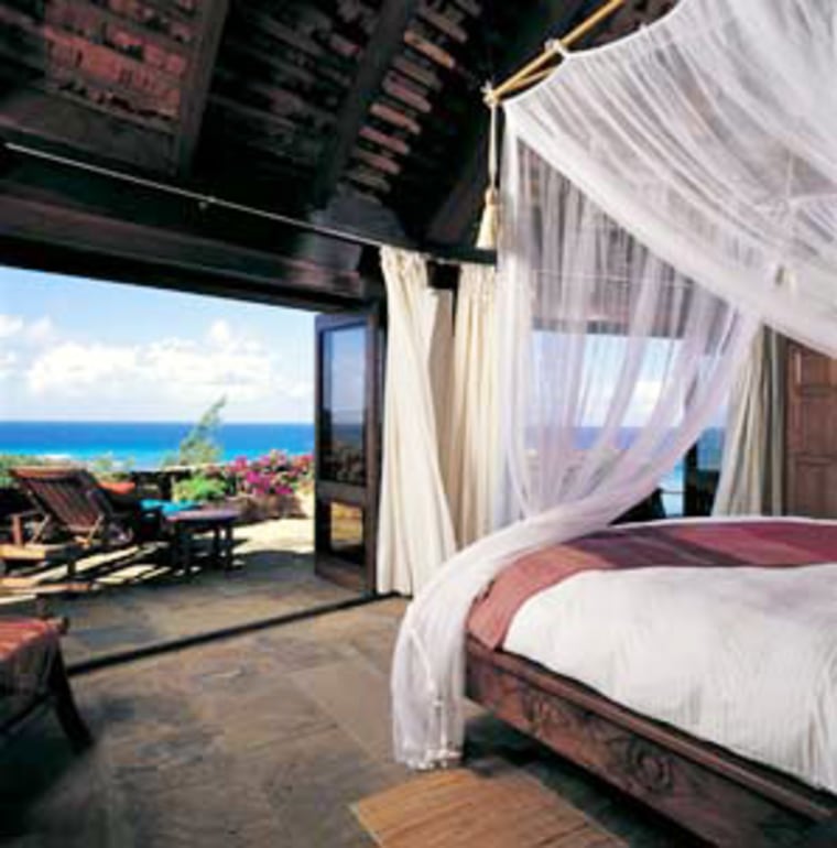 In the lap of luxury: Matt Lauer wraps up his world tour on Necker Island