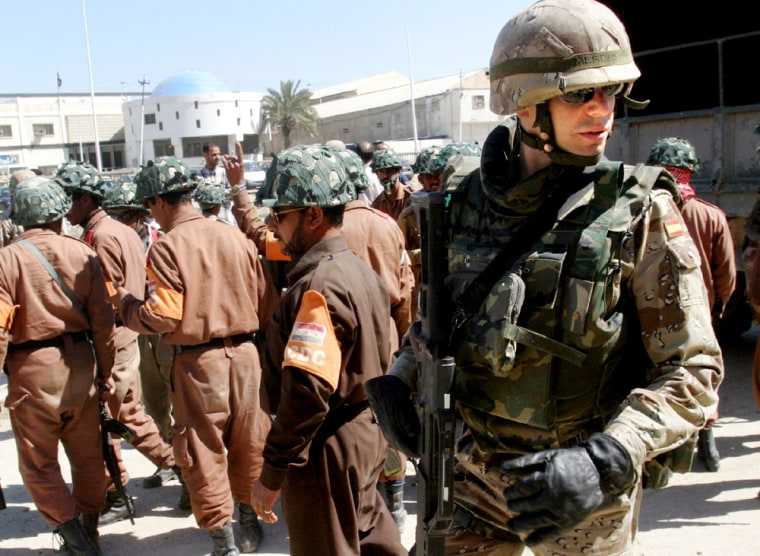 Spain's new leader stays firm on Iraq pullout