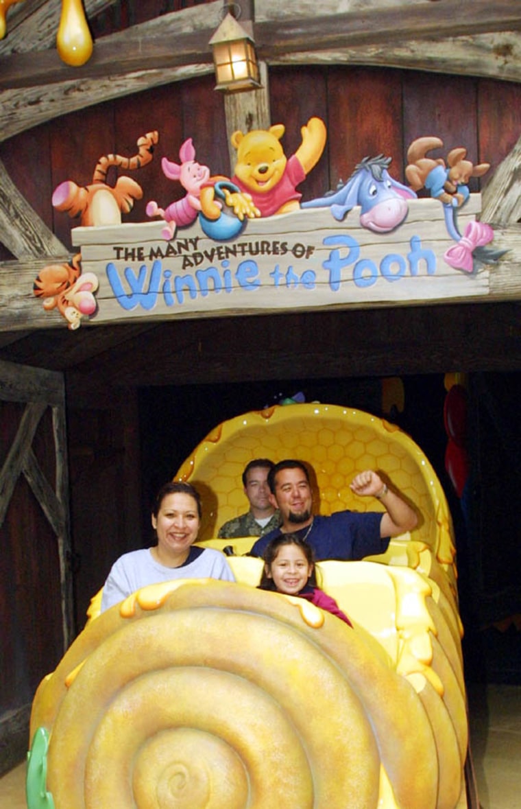 Winnie The Pooh Ride At Disneyland