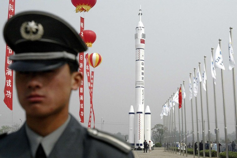 Does China face a Great Wall in space?