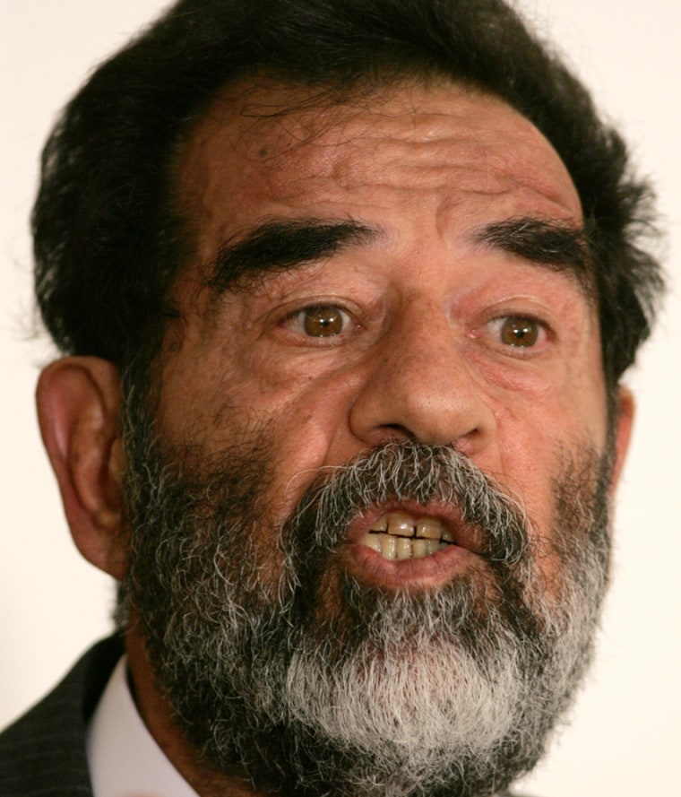 Saddam has chronic infection of prostate, Iraqi official says