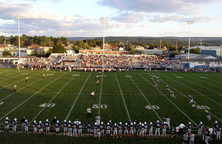 Unease pervades peaceable town