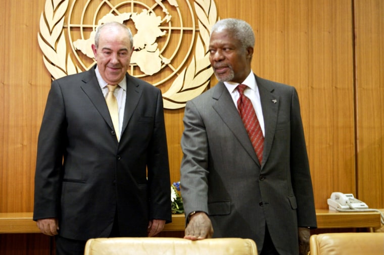 U.N. wary of getting involved in Iraq election