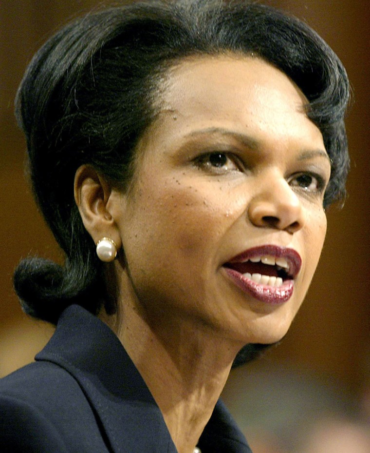 Rice reaffirms U.S. desire to restart 6-way Korea talks