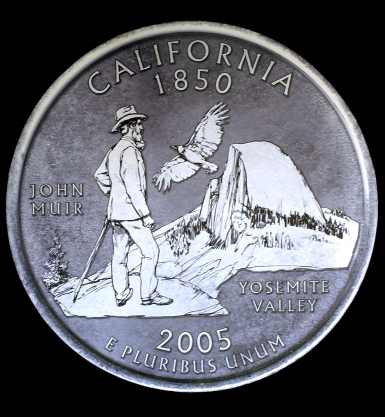 New quarter celebrates Muir, conservation