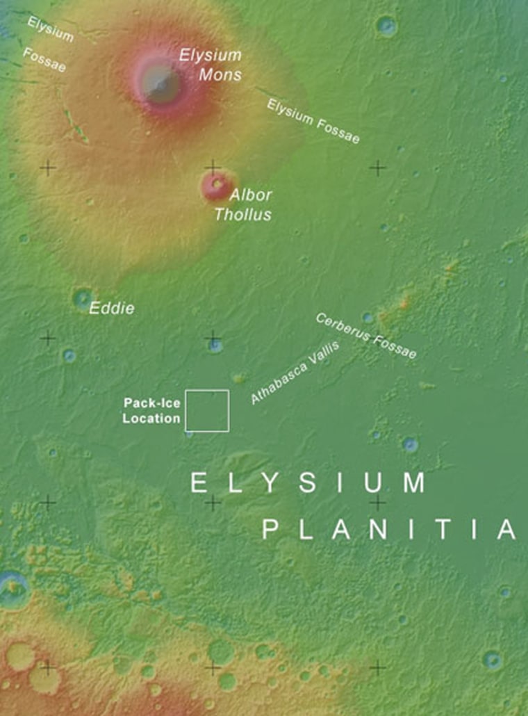 Frozen sea found on Mars, researchers say