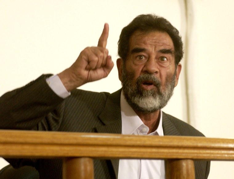 Saddam will face only 12 charges at trial