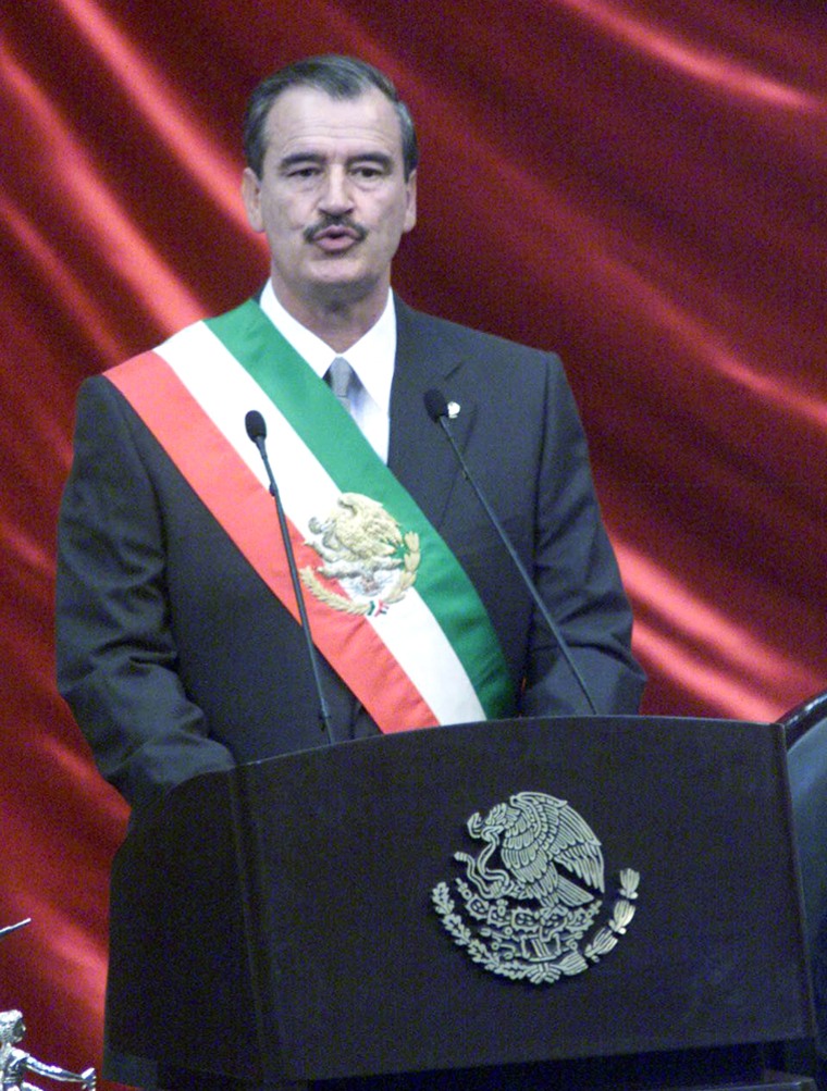 For Mexico’s Fox, a ‘revolution’ unfulfilled