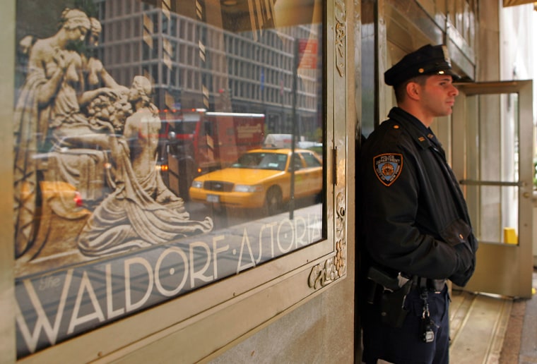 New York police increase hotel security