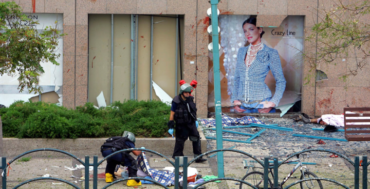 Suicide bomber strikes mall in Netanya, Israel