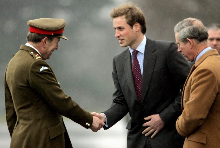 Britain’s Prince William to begin army career