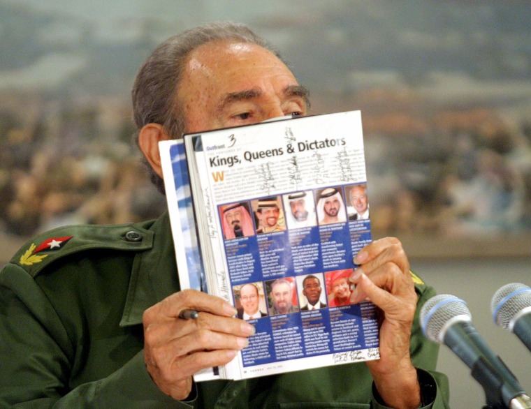 Castro blasts Forbes over wealth report