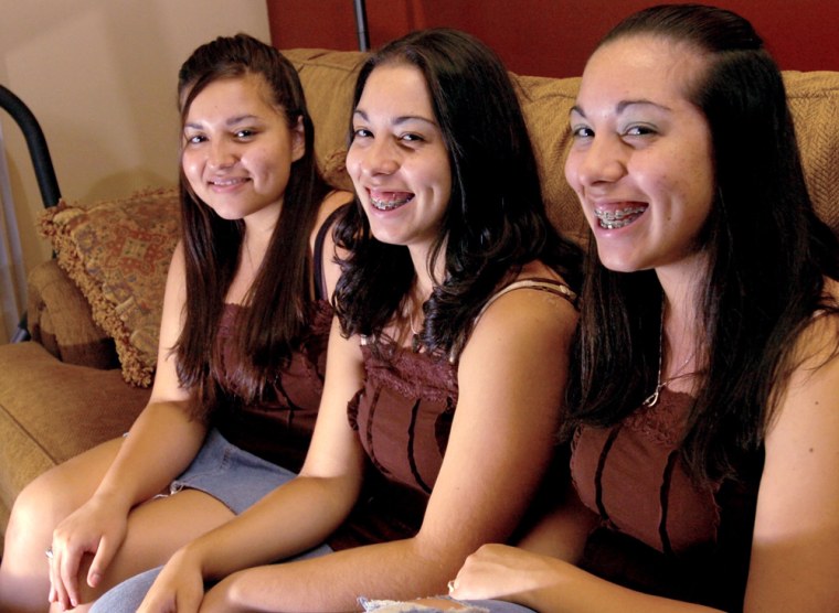 Triplets claim top honors at H.S. graduation