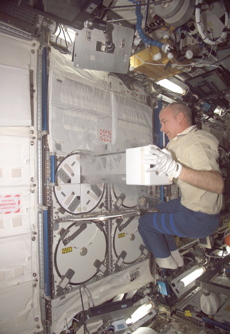 Space station science gets squeezed