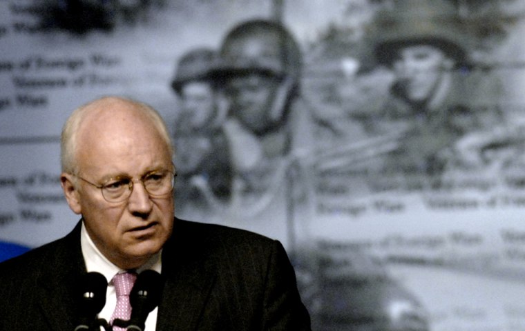 Cheney: Early Iraq pullout 'ruinous'