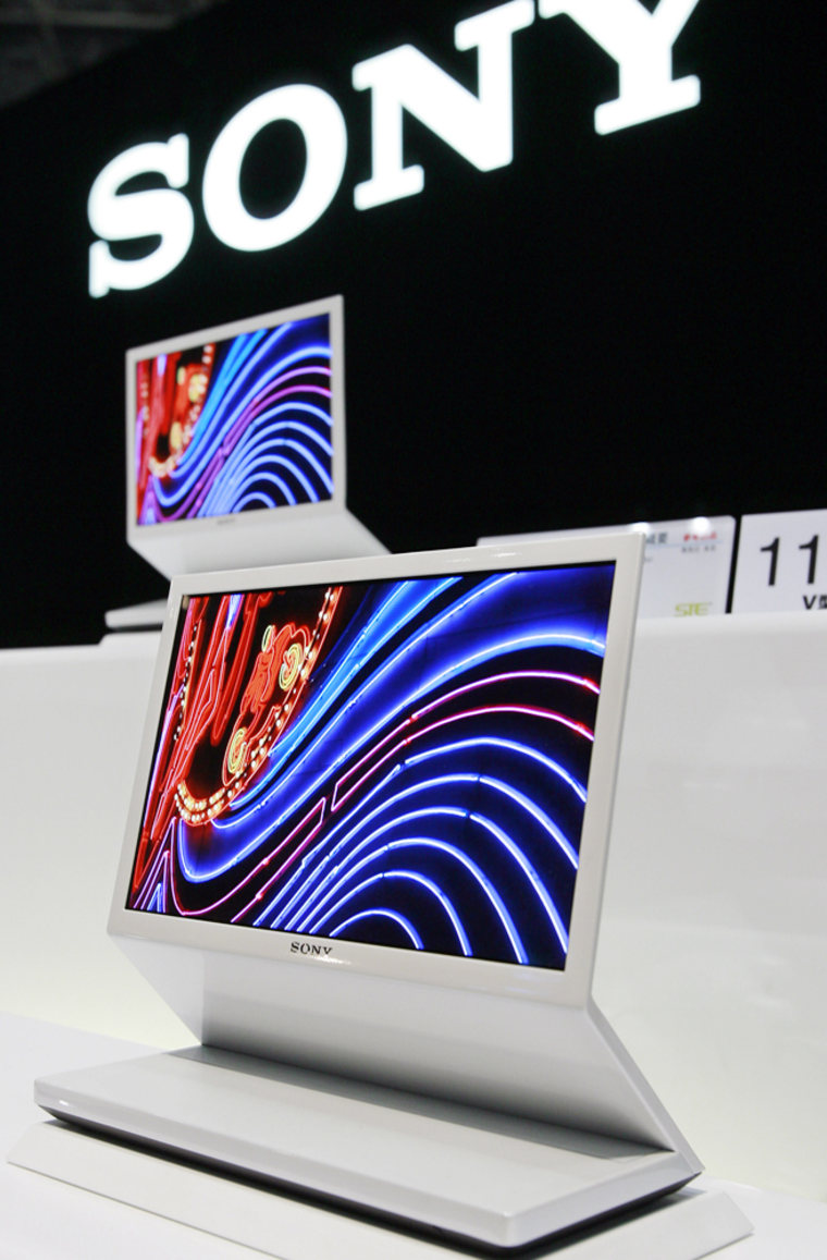Sony to sell ultra-thin OLED TVs