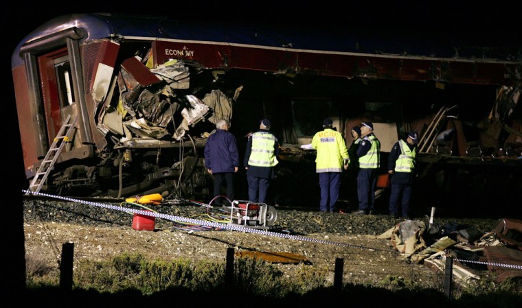 Train, truck collision kills at least 11 in Australia